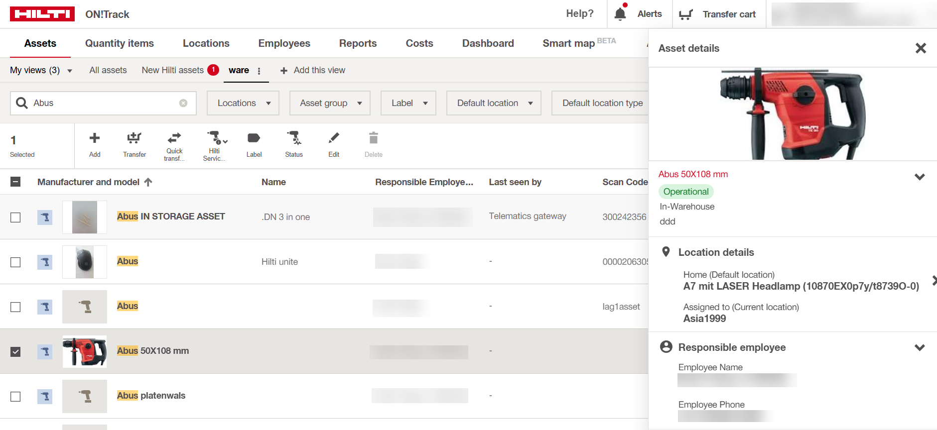 How to find service documentation on ON!Track (Ready) – Hilti ON!Track ...